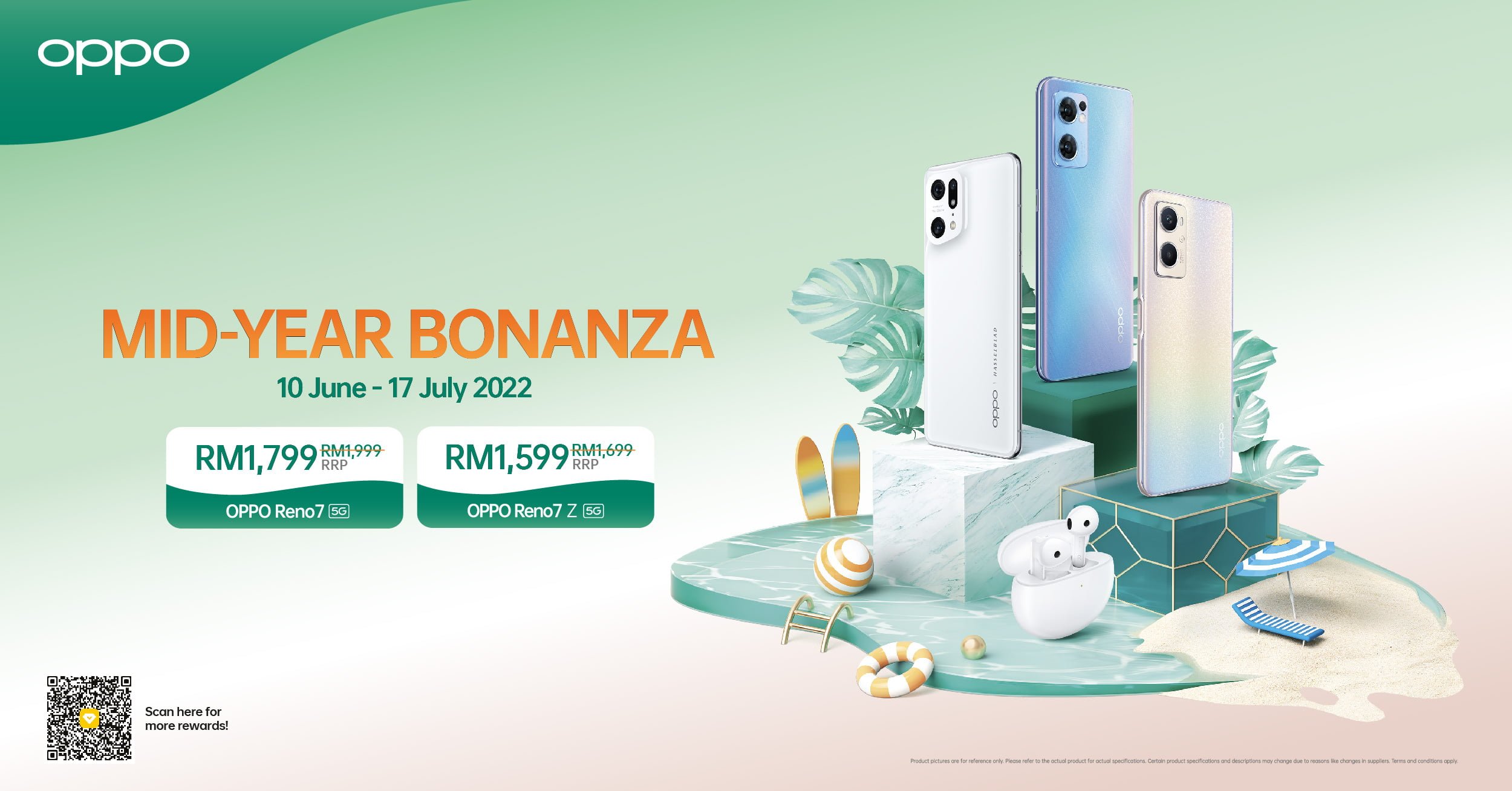 OPPO Launches Mid-Year Bonanza Sale With Discounts & Free Gifts