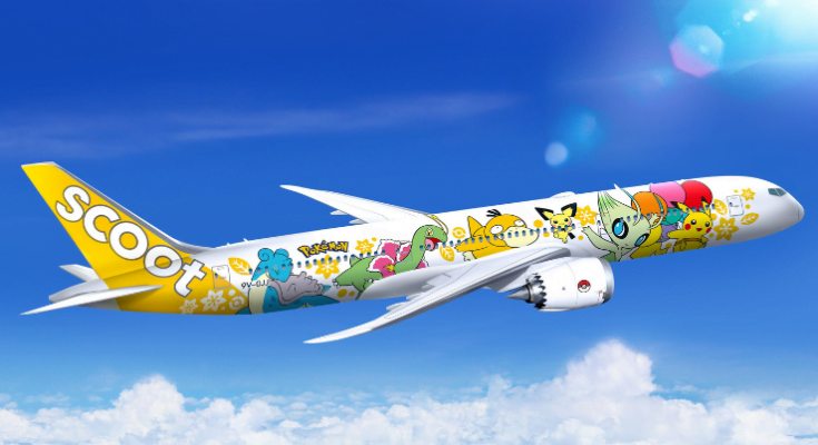Scoot Launches Pikachu Jet & Pokemon-Themed Flight