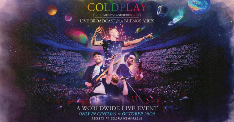 Watch & Book Coldplay World Tour Live In Malaysian Cinemas