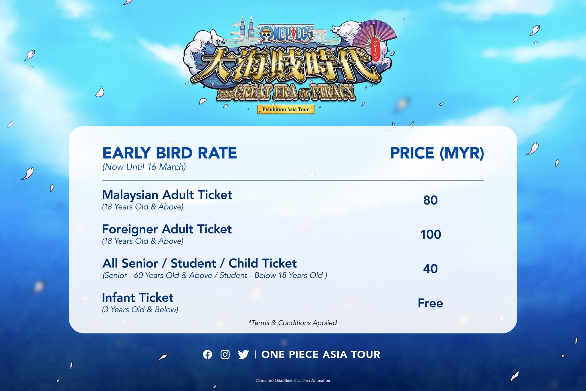 Buy One Piece Exhibition At Resorts World Genting Tickets & Price