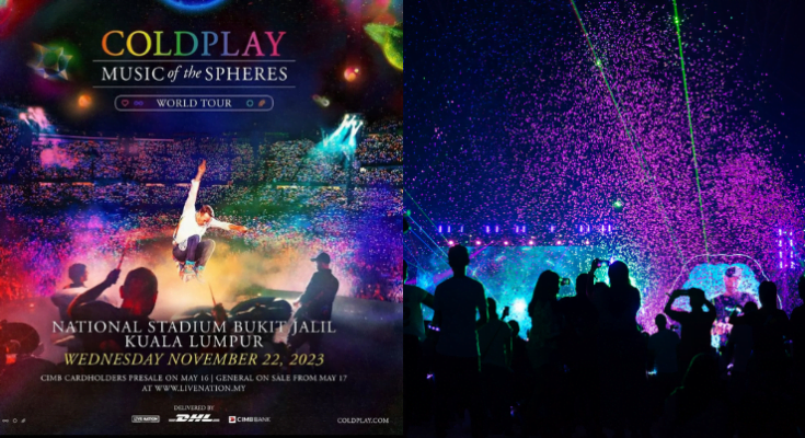 Buy Coldplay Malaysia Concert Tickets at Stadium Bukit Jalil