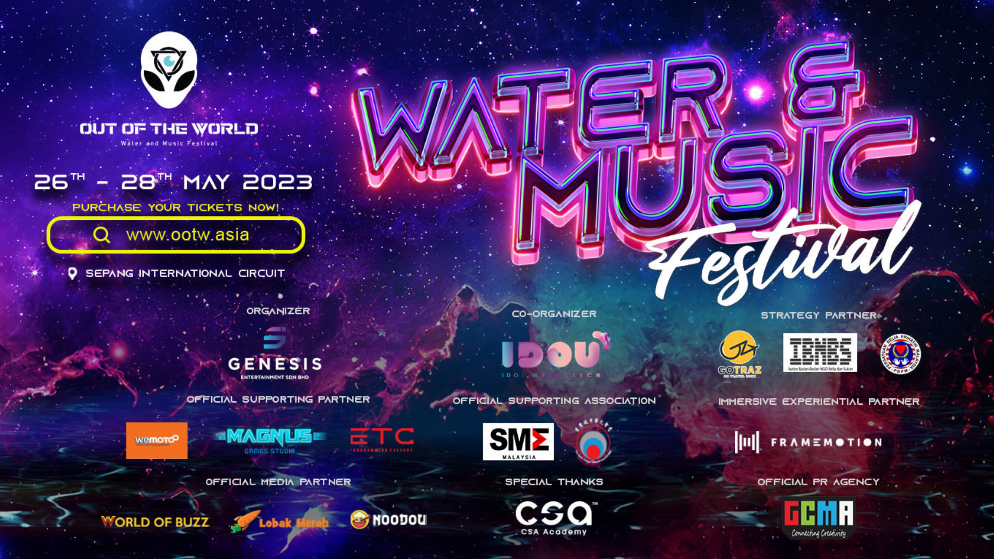 Buy Out Of The World Festival Malaysia Promo Tickets May 26-28