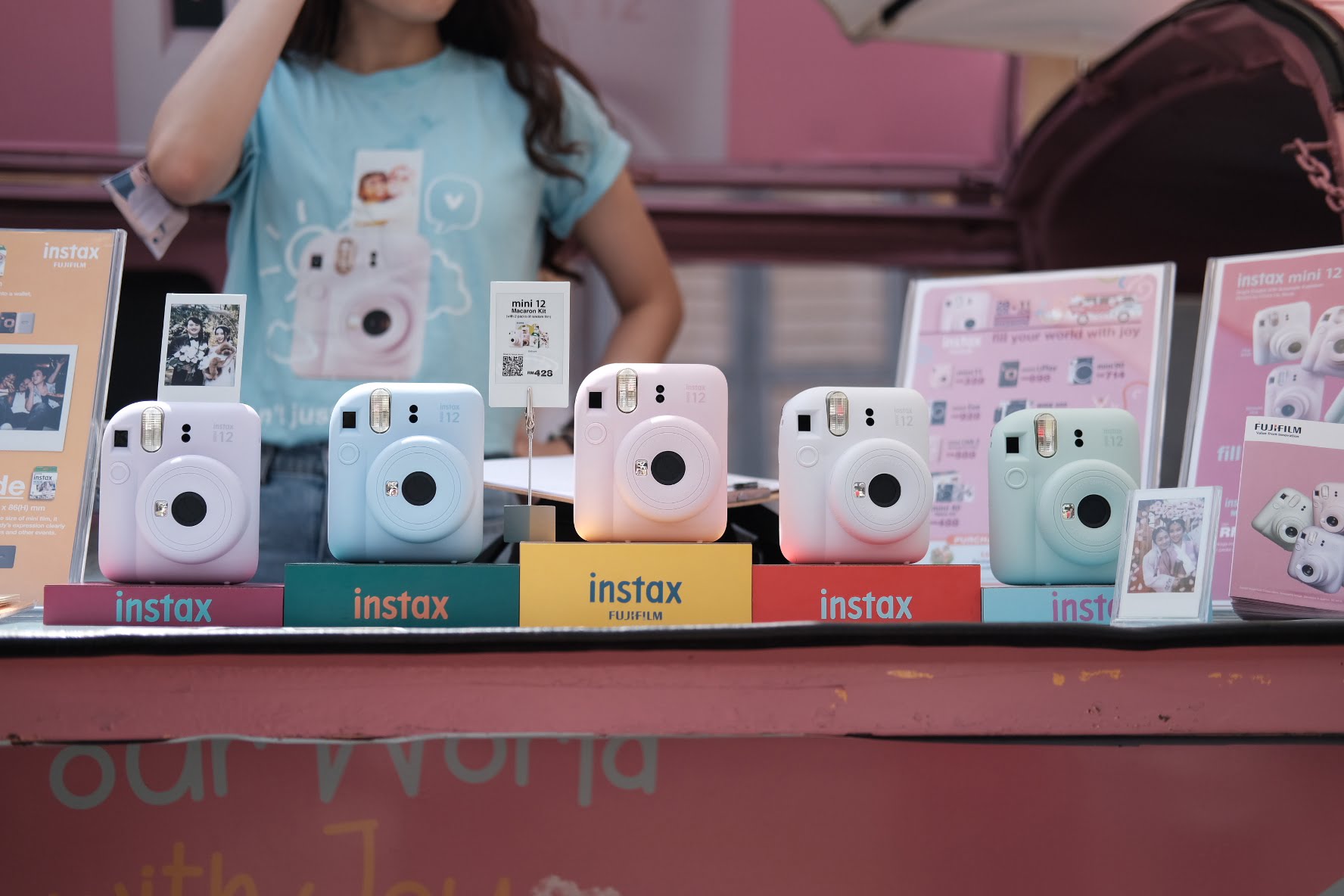 Win A instax mini 12 When You Join The Nationwide Roadshow