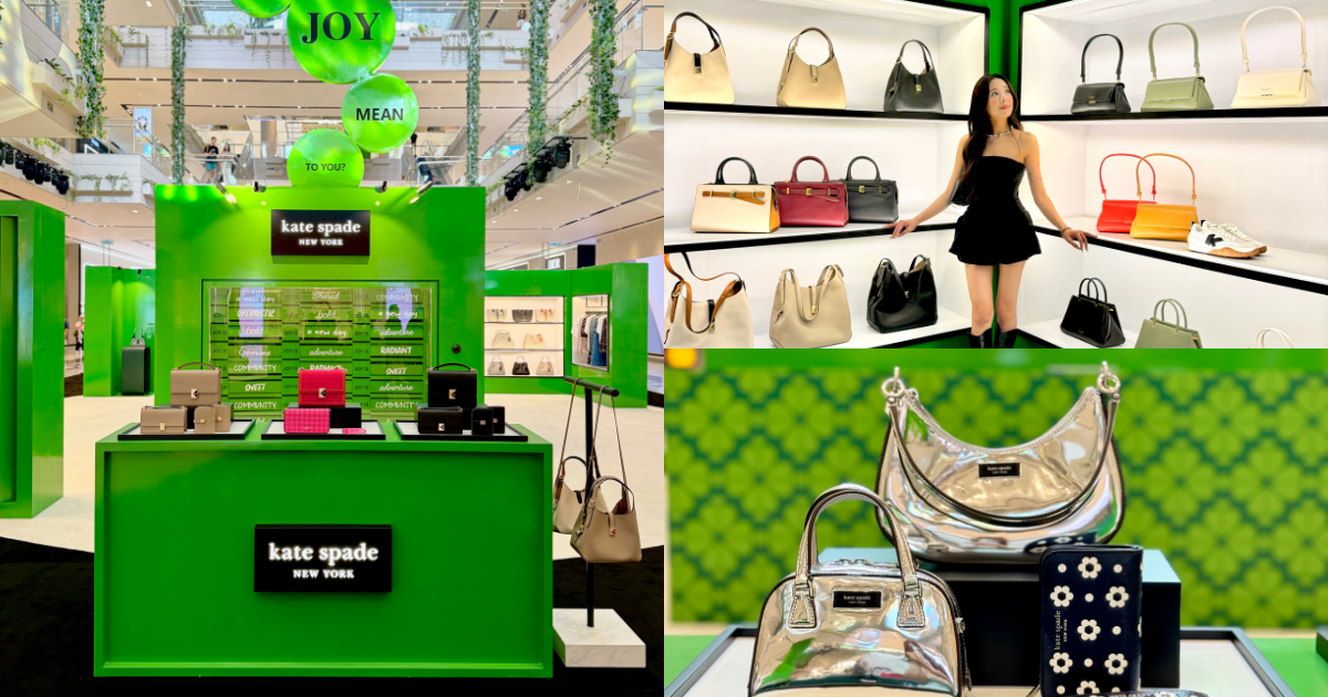 Check Out Kate Spade New York’s Pop-Up At The Exchange TRX